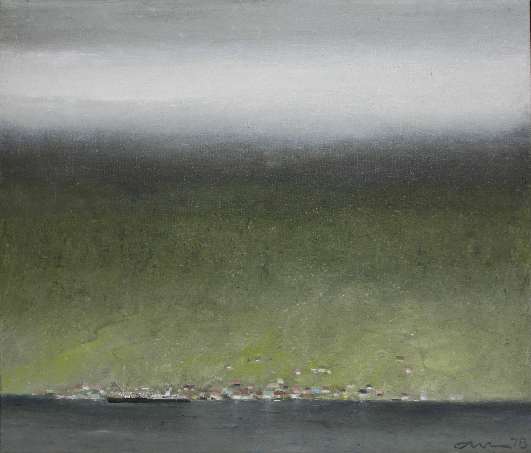 Albert Bertelsen Fjeld Oliemaleri | Dansk Kunstgalleri